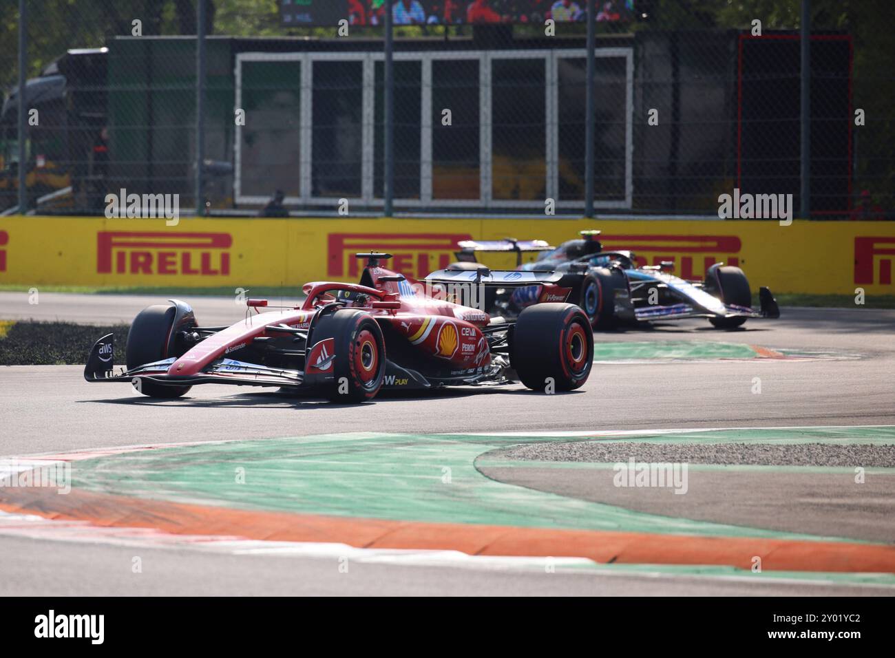 Charles leclerc monza f1 2024 hi-res stock photography and images - Alamy