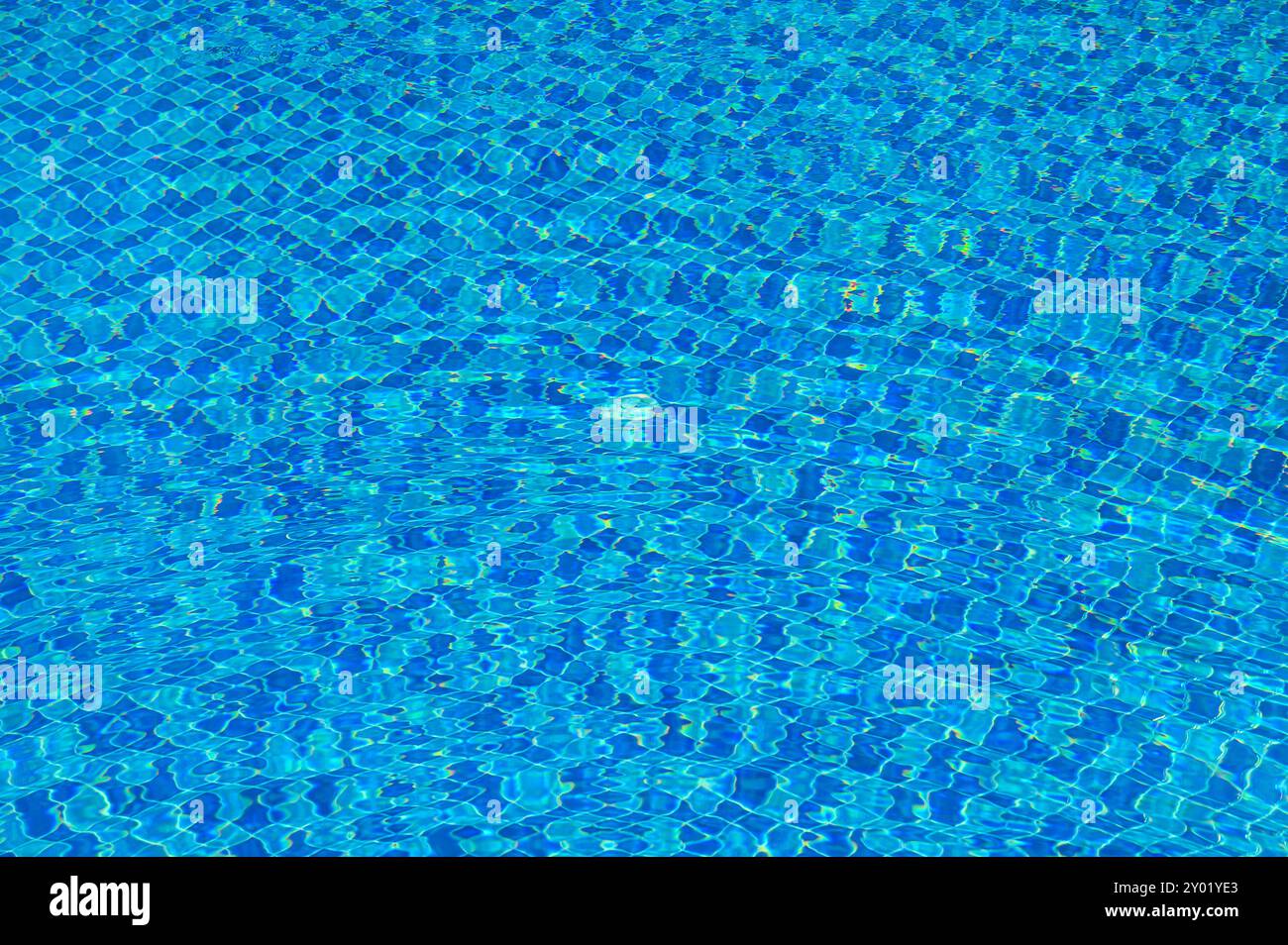Water Ripple in Swimming Pool Stock Photo - Alamy