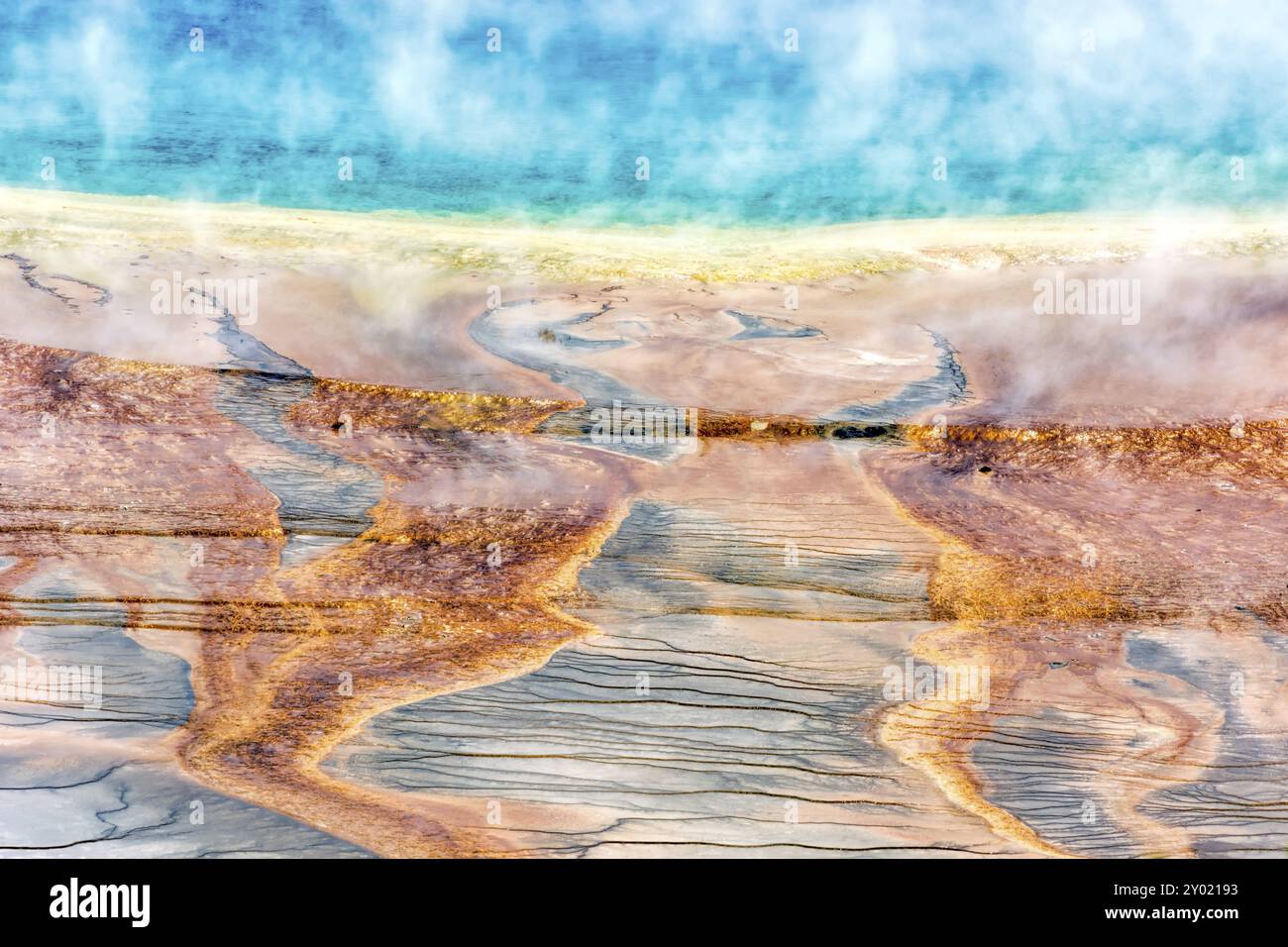 Grand Prismatic Spring Stock Photo - Alamy