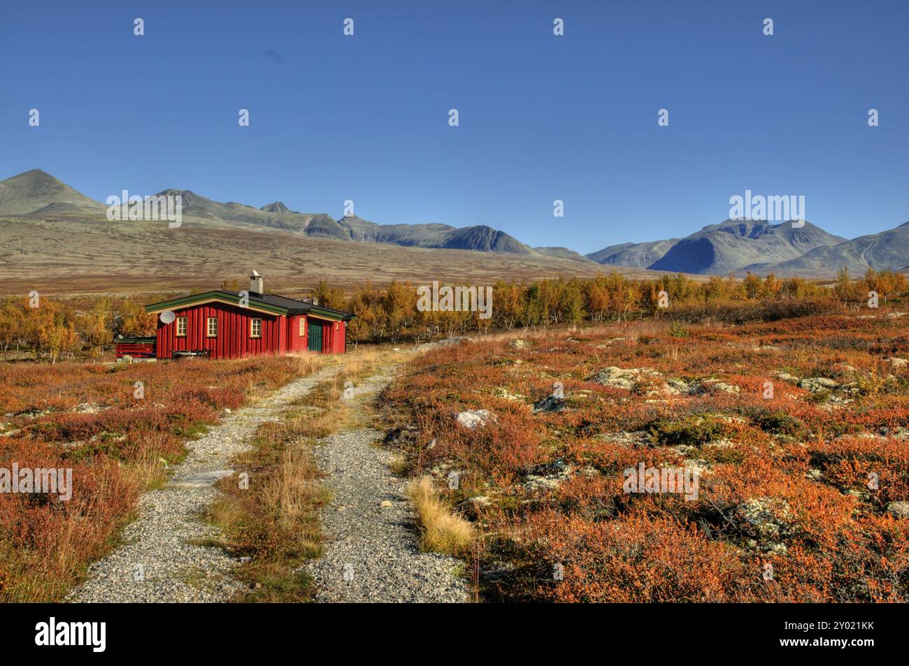 Norway autumn people house hi-res stock photography and images - Alamy