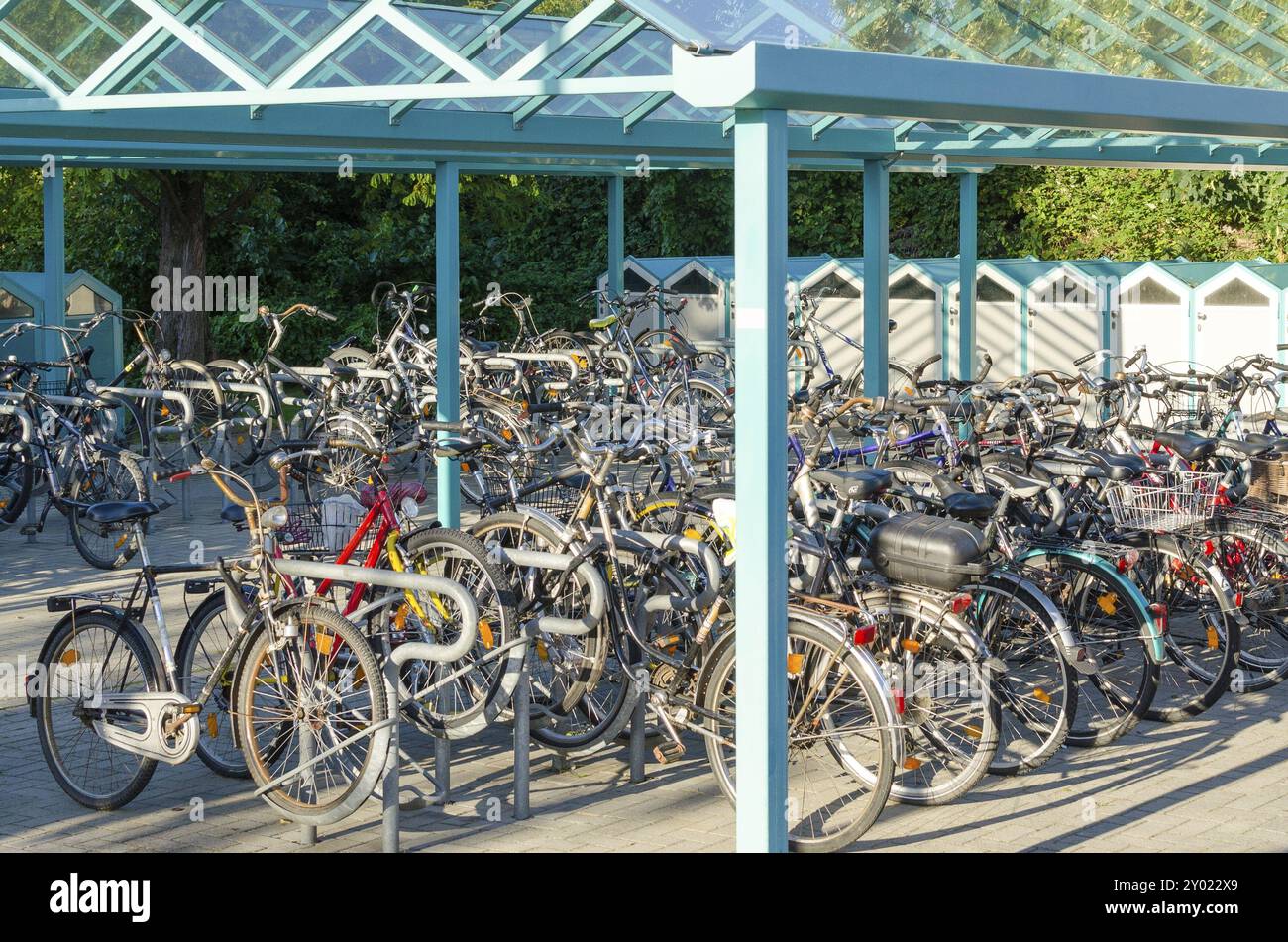 Two wheeler stand hi-res stock photography and images - Alamy