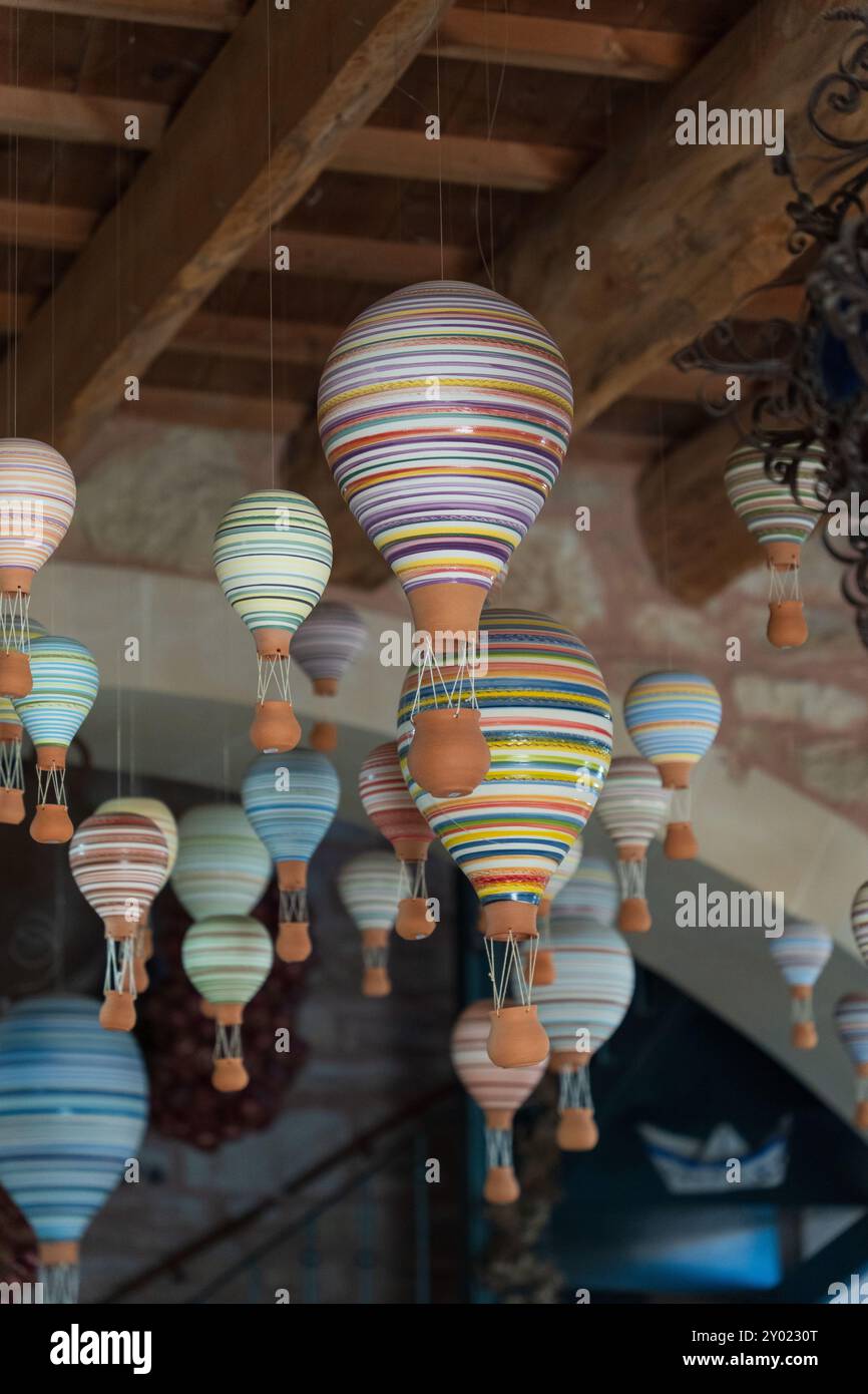 Traditional creten village Margarites famous for handmade ceramics ...