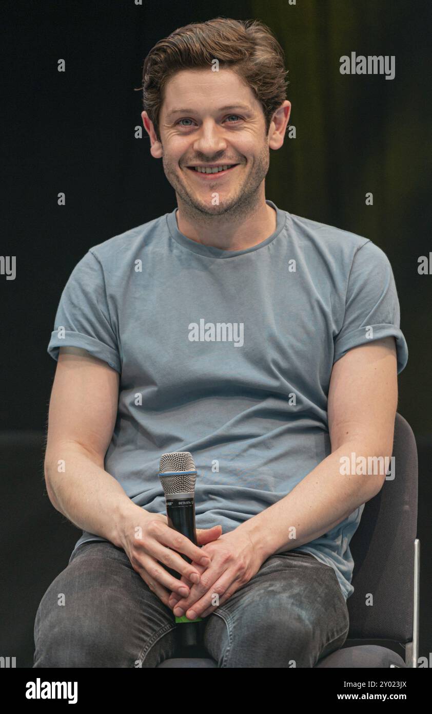 STUTTGART, GERMANY, JUN 29th 2019: Iwan Rheon (*1985, Welsh actor ...