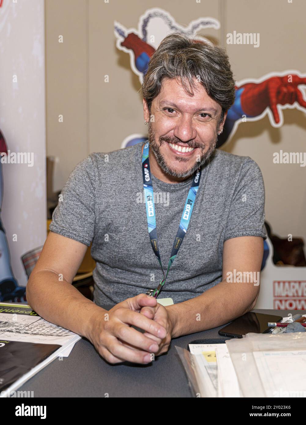 Comic book artist hi-res stock photography and images - Alamy