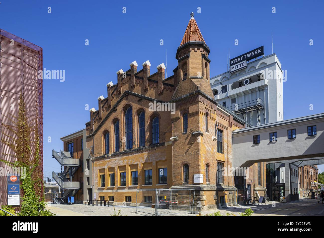 The power plant Mitte (actually and during its operation most recently ...