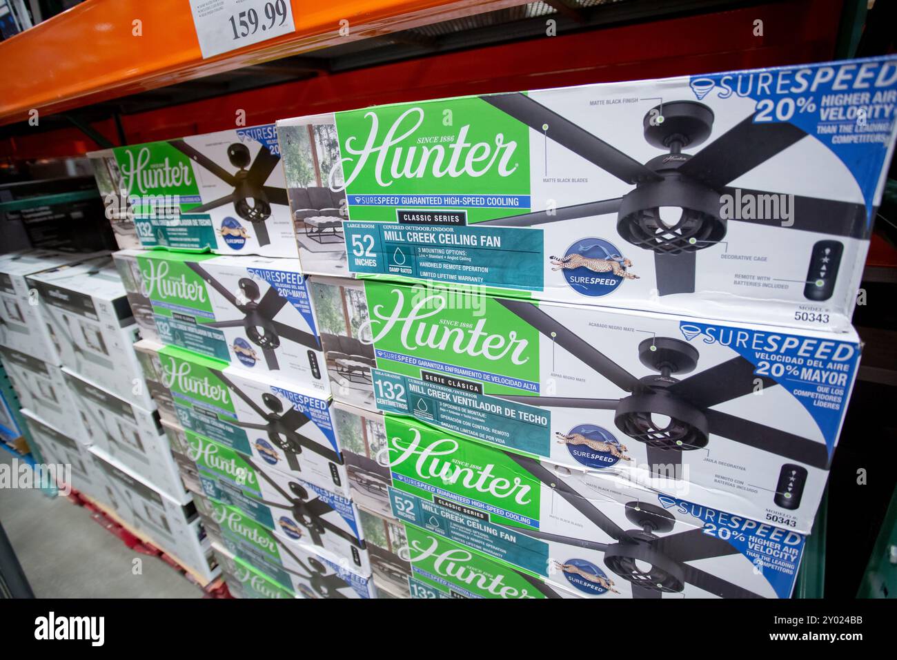 Los Angeles, California, United States - 03-01-2022: A view of several ...