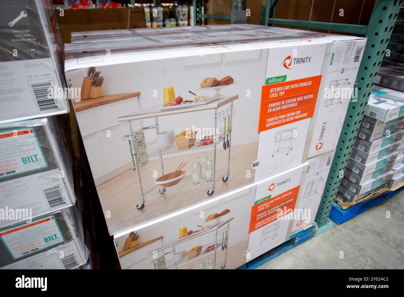 Los Angeles, California, United States - 05-20-2022: A view of several ...