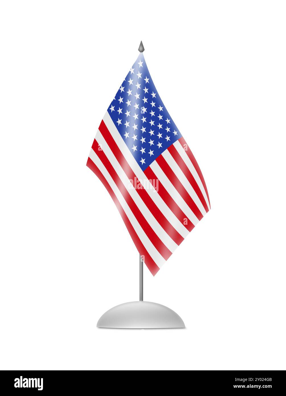 American flag a photo Cut Out Stock Images & Pictures - Alamy