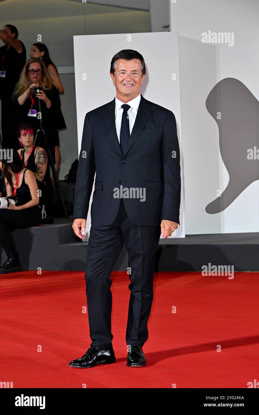 Venice, 81st Venice Film Festival 2024 - red carpet film The Order ...