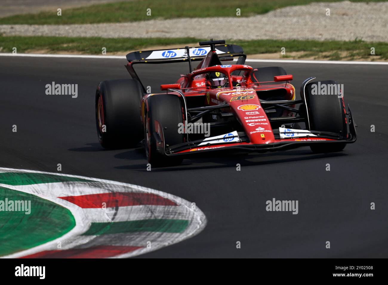 Charles leclerc monza f1 2024 hi-res stock photography and images - Alamy