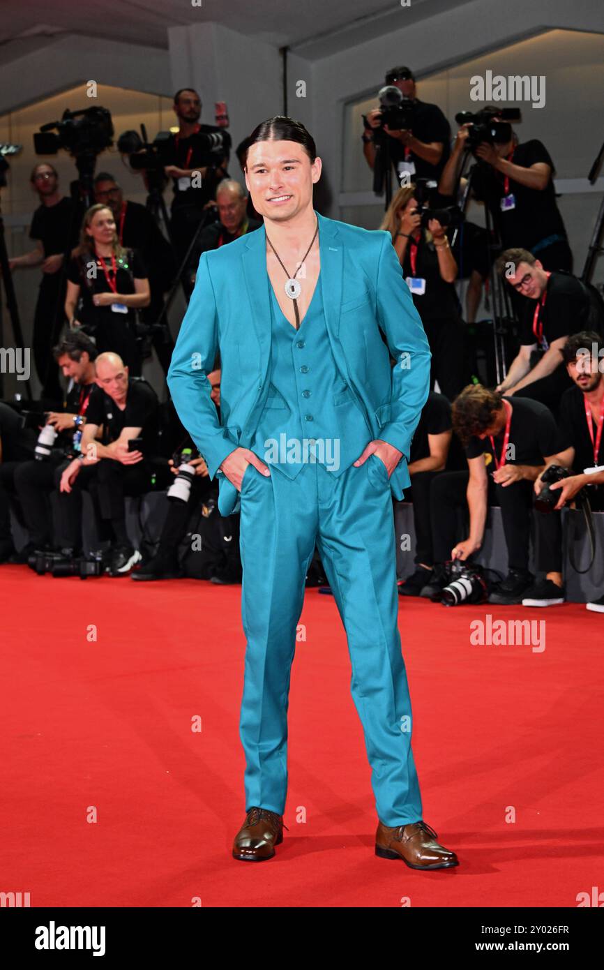 Venice, 81st Venice Film Festival 2024 - red carpet film The Order ...