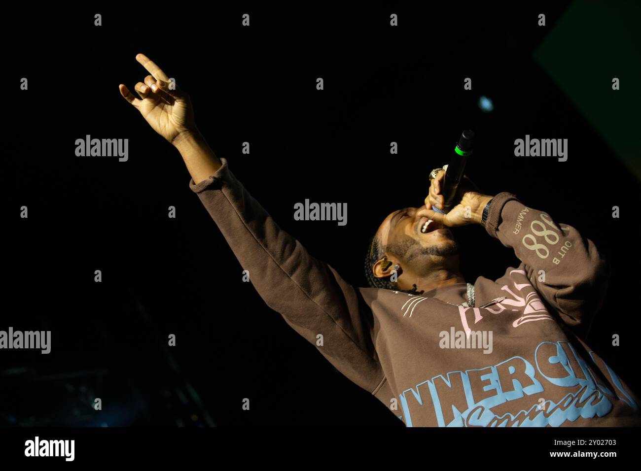 Rapper Ludacris performing at Pacific Coliseum, Vancouver BC, Canada on ...