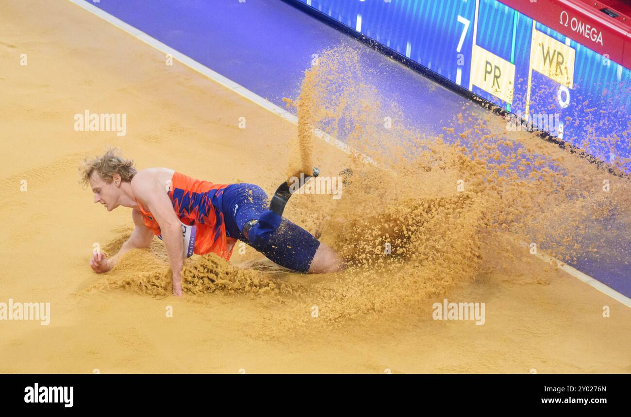 Paris, France. 31st Aug, 2024. Paralympics, Paris 2024, athletics ...