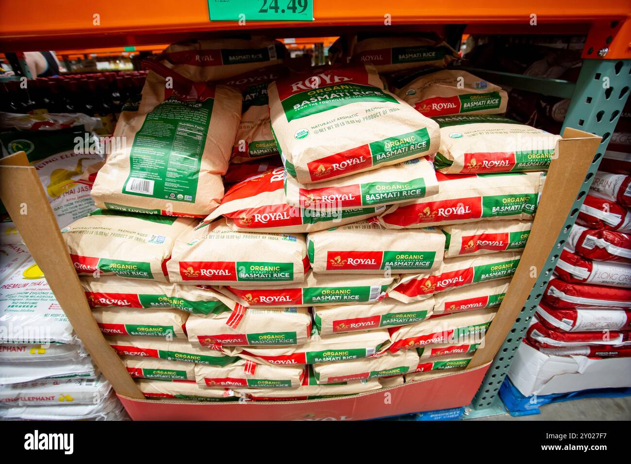 Los Angeles, California, United States - 05-20-2022: A view of several ...