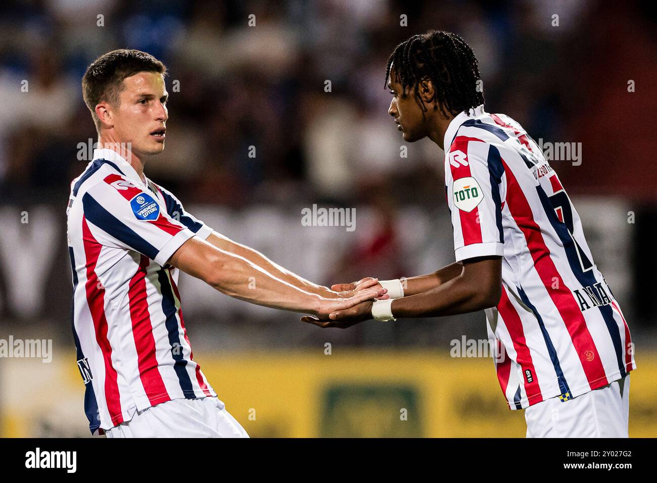 TILBURG, 31-08-2024. Koning Willem II stadium. Eredivisie voetbal ...