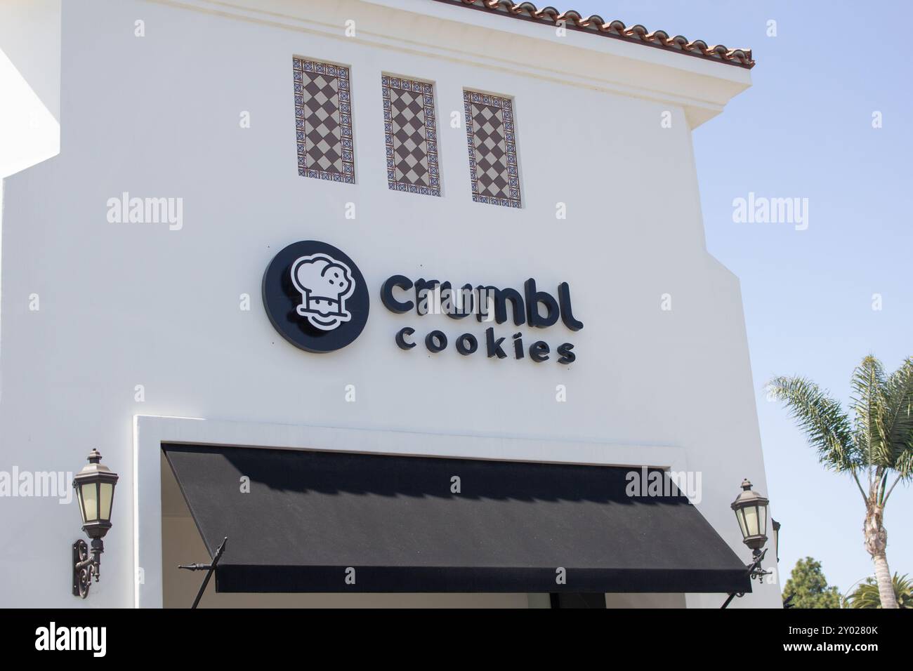 Los Angeles, California, United States - 03-01-2022: A store front sign ...