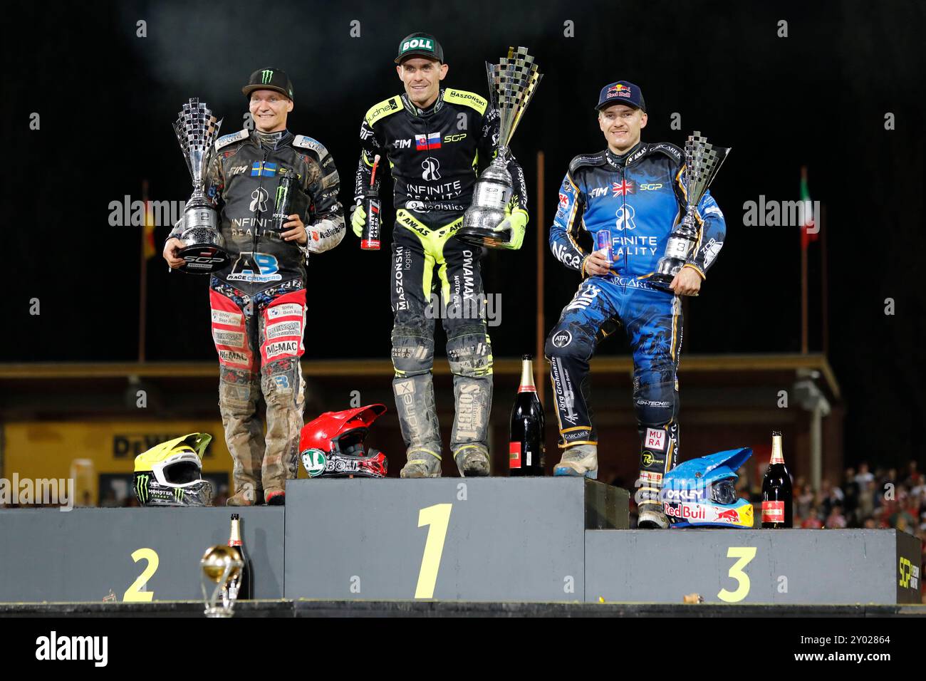 Wroclaw, Poland, August 31th, 2024. 2024 DeWalt FIM Speedway GP of ...