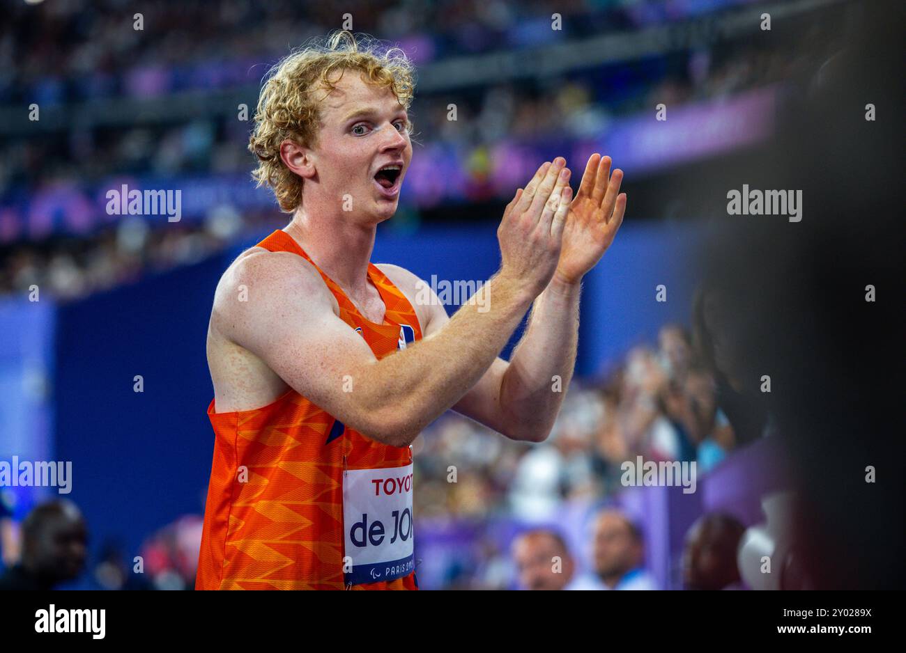 Paris, France. 31st Aug, 2024. Paralympics, Paris 2024, athletics ...