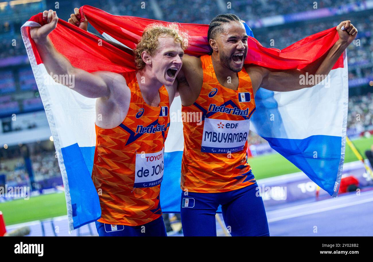 Paris, France. 31st Aug, 2024. Paralympics, Paris 2024, athletics ...