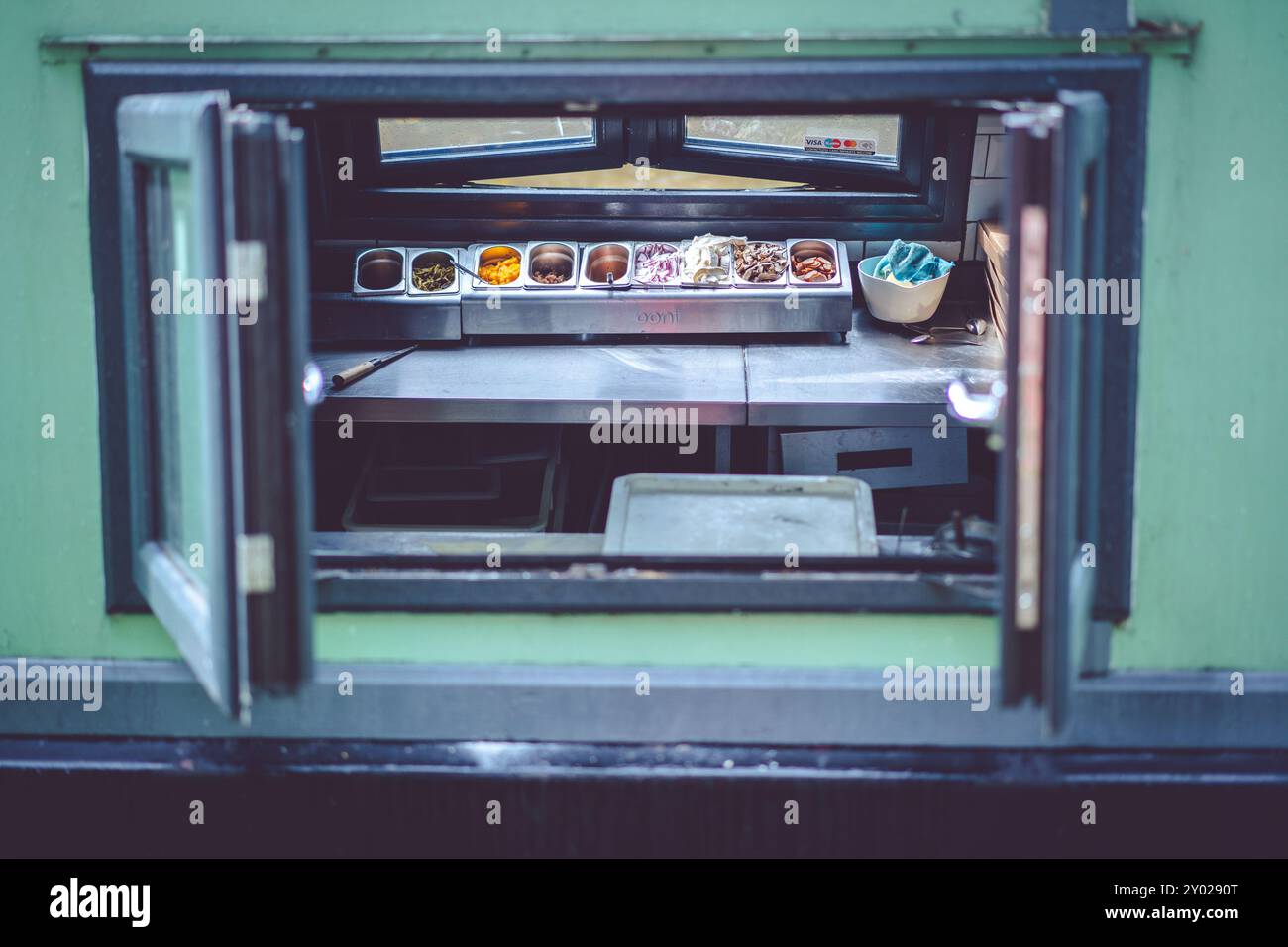The Waltzing Matilda Boat, Marple Stock Photo - Alamy