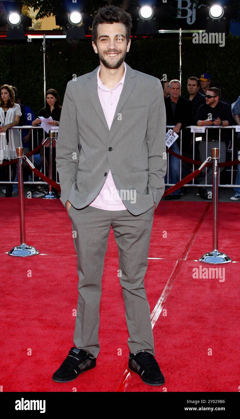 Jay Baruchel at the Los Angeles premiere of 'Tropic Thunder' held at ...