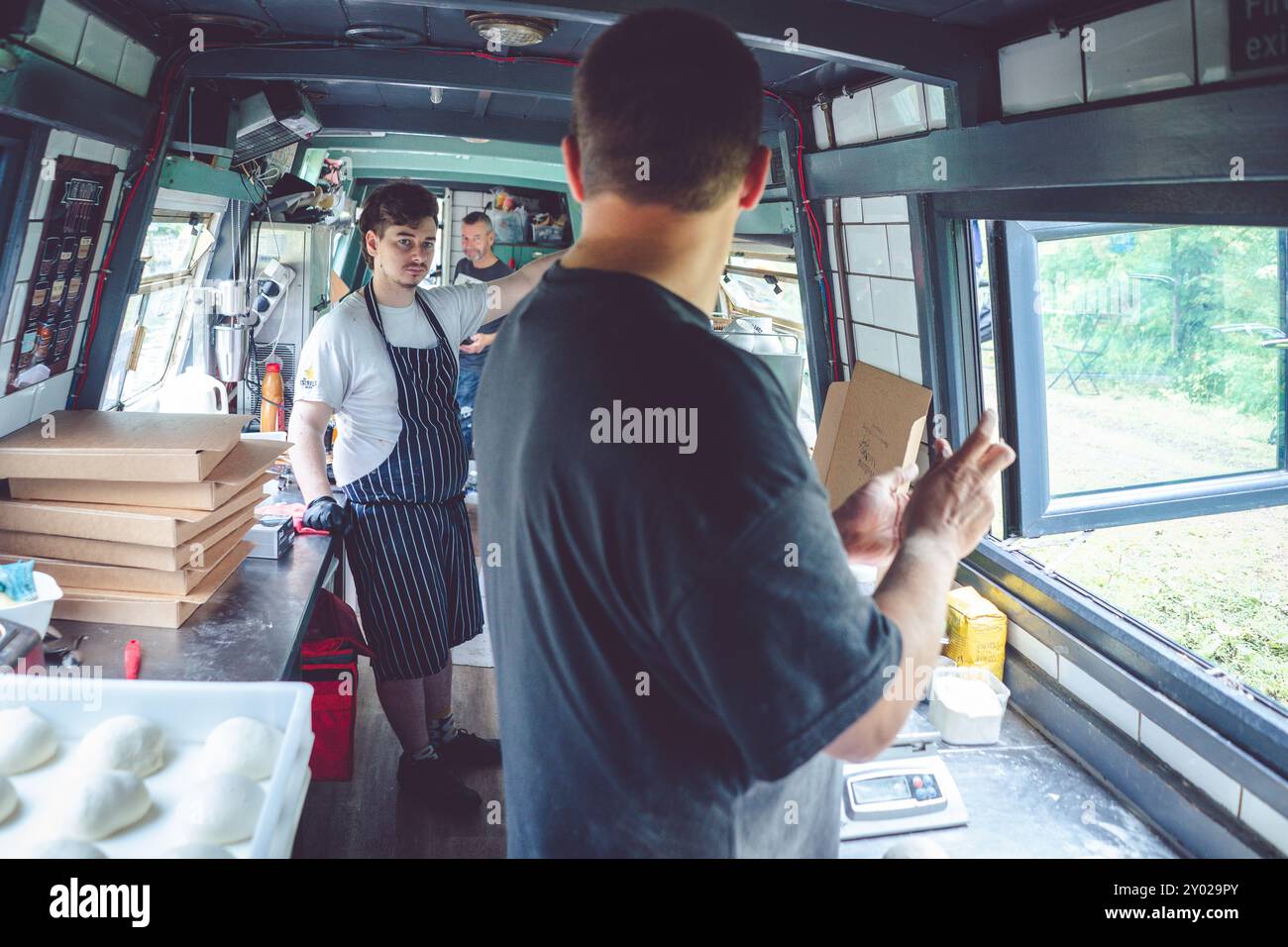 The Waltzing Matilda Boat, Marple Stock Photo - Alamy
