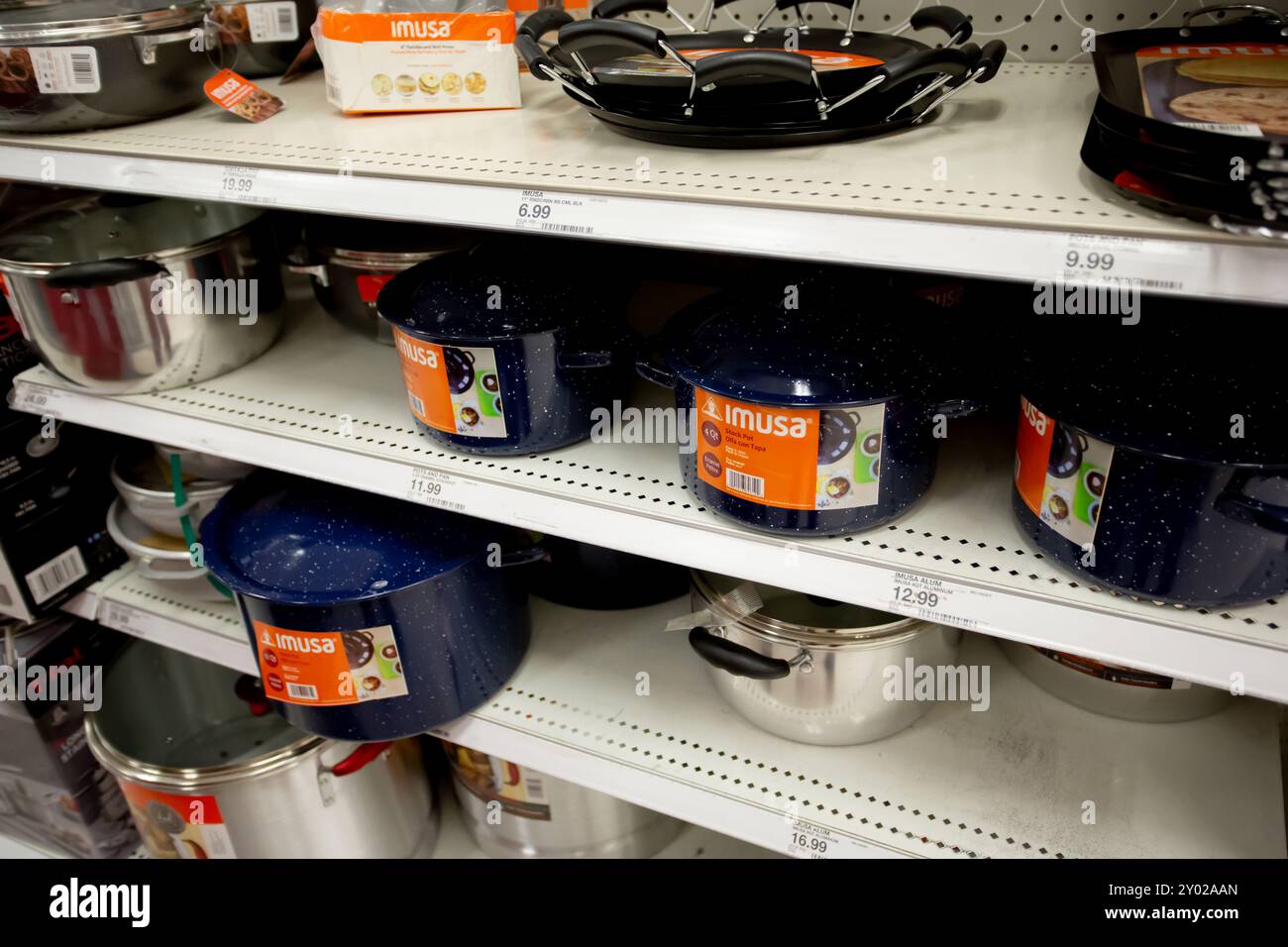 Los Angeles, California, United States - 05-20-2022: A view of several ...