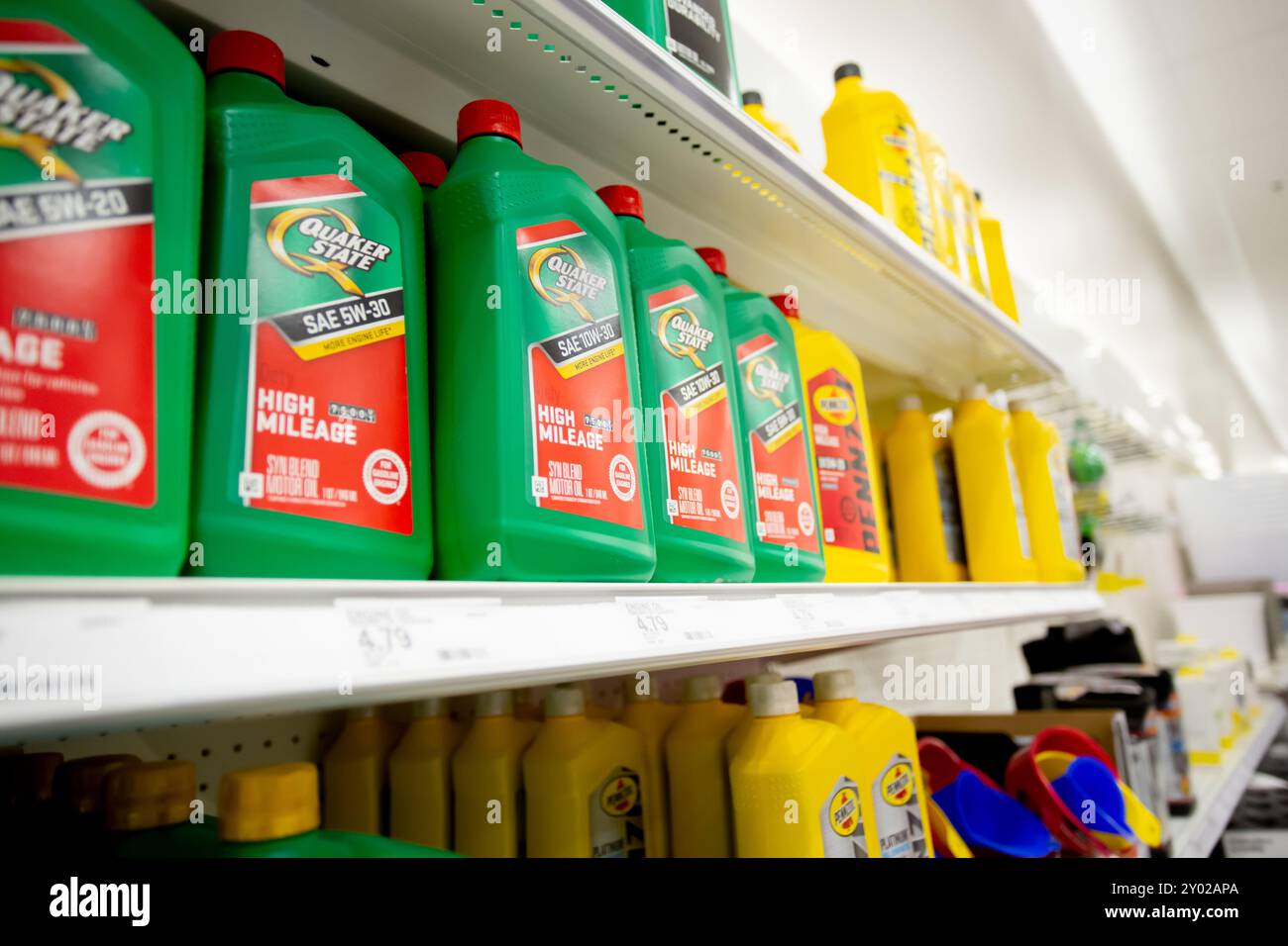 Los Angeles, California, United States - 05-20-2022: A view of several ...