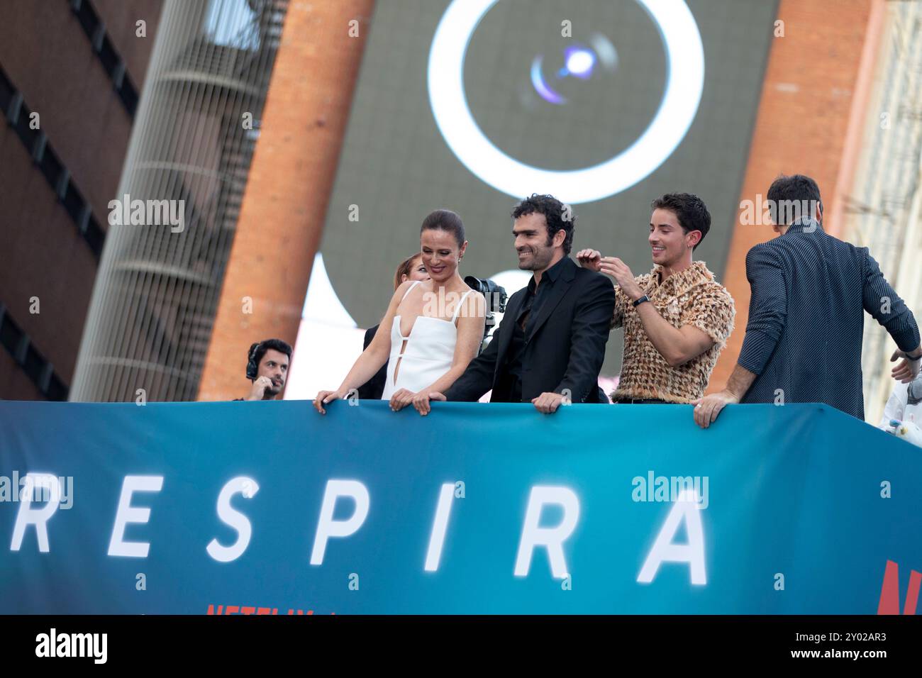 Alfonso bassave and najwa nimri hi-res stock photography and images - Alamy