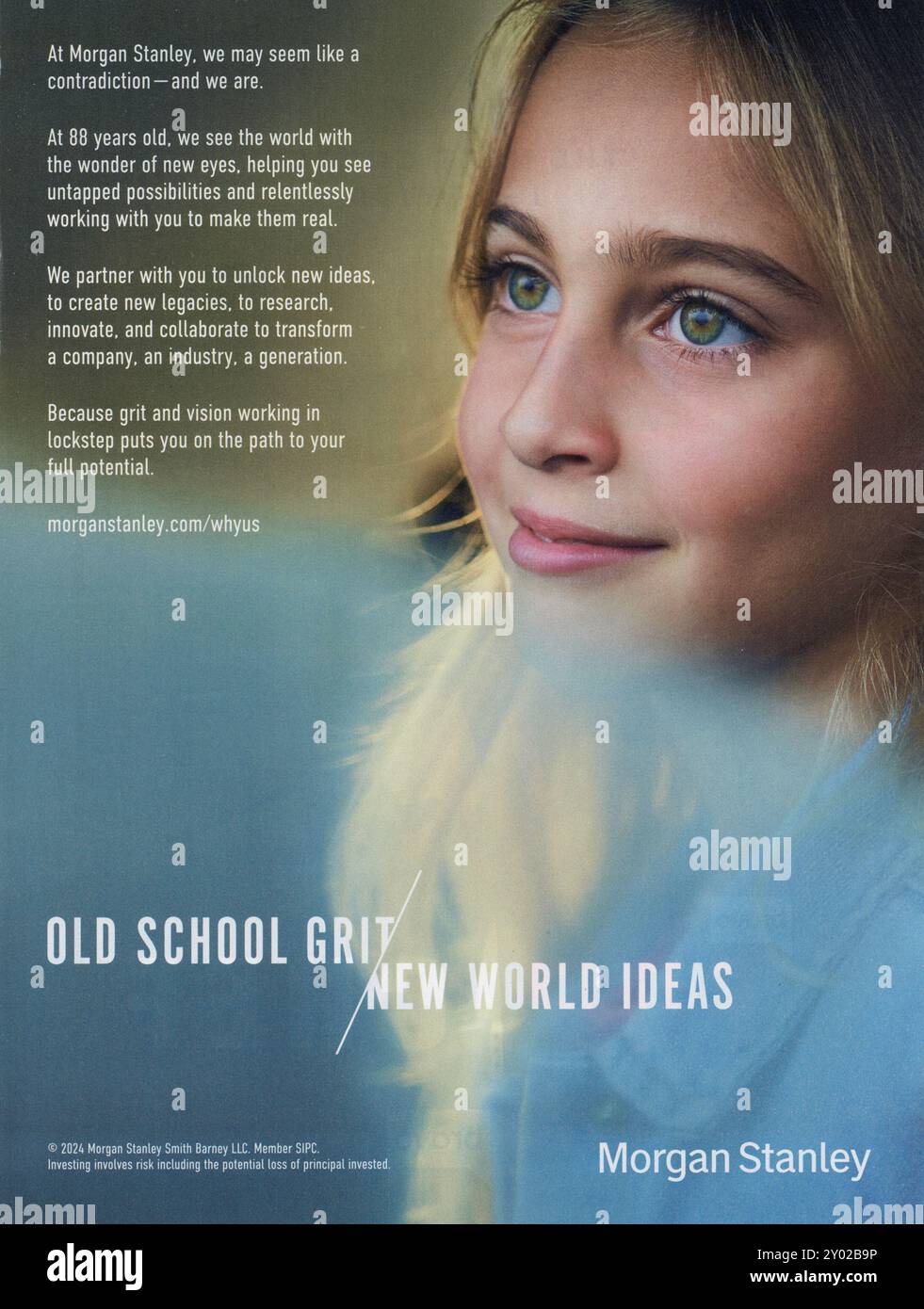 Advert from a June 2024 upscale food and entertaining magazine, United ...