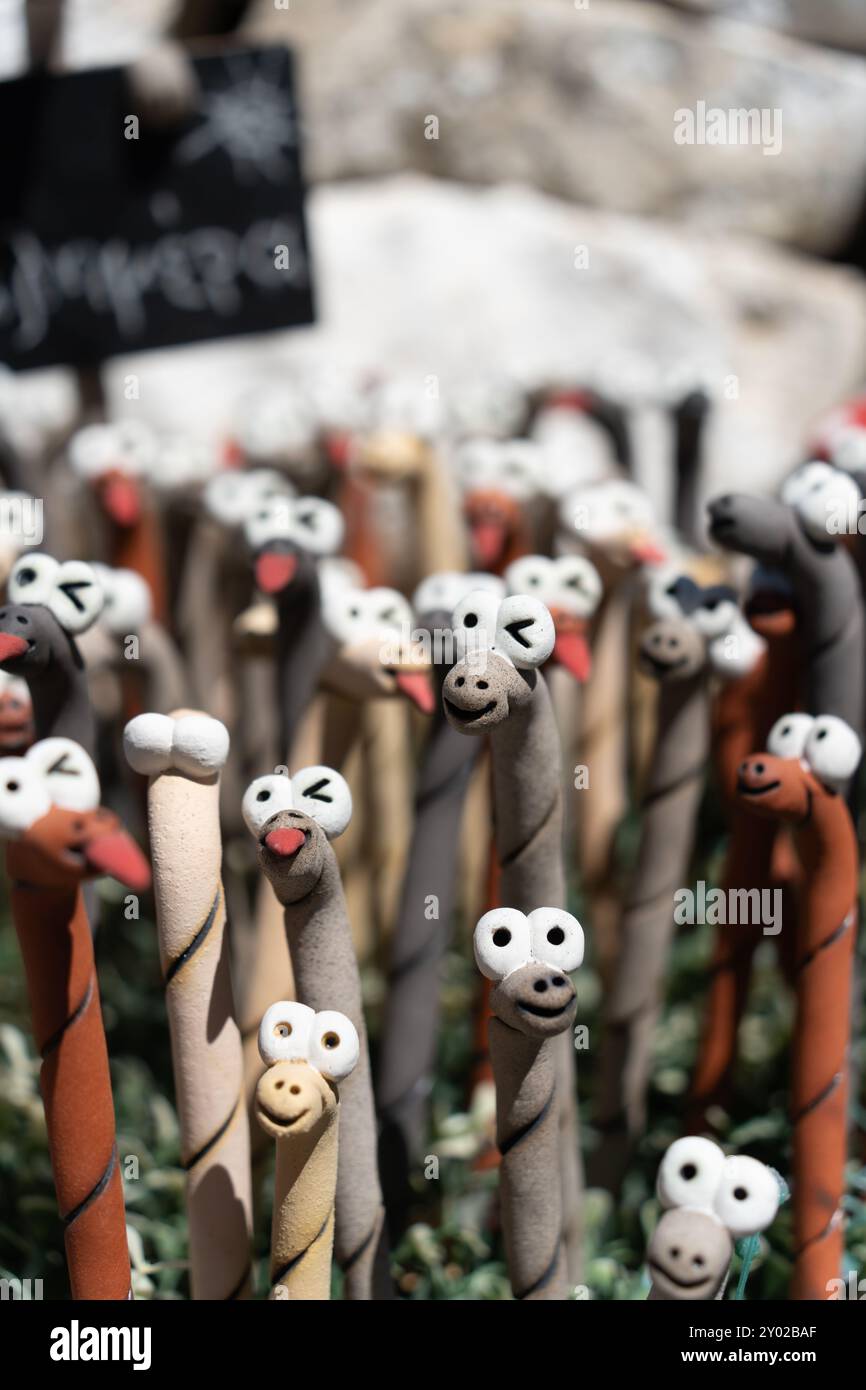 Traditional creten village Margarites famous for handmade ceramics ...