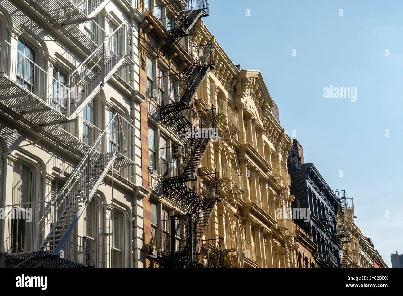 Architecture, SoHo Cast Iron Historic District, NYC, 2024 Stock Photo ...