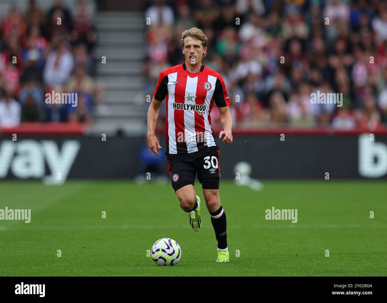 31st August 2024; Gtech Community Stadium, Brentford, London, England ...