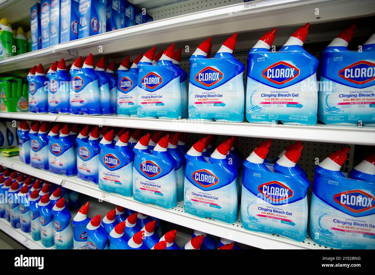 Los Angeles, California, United States - 05-20-2022: A view of several ...