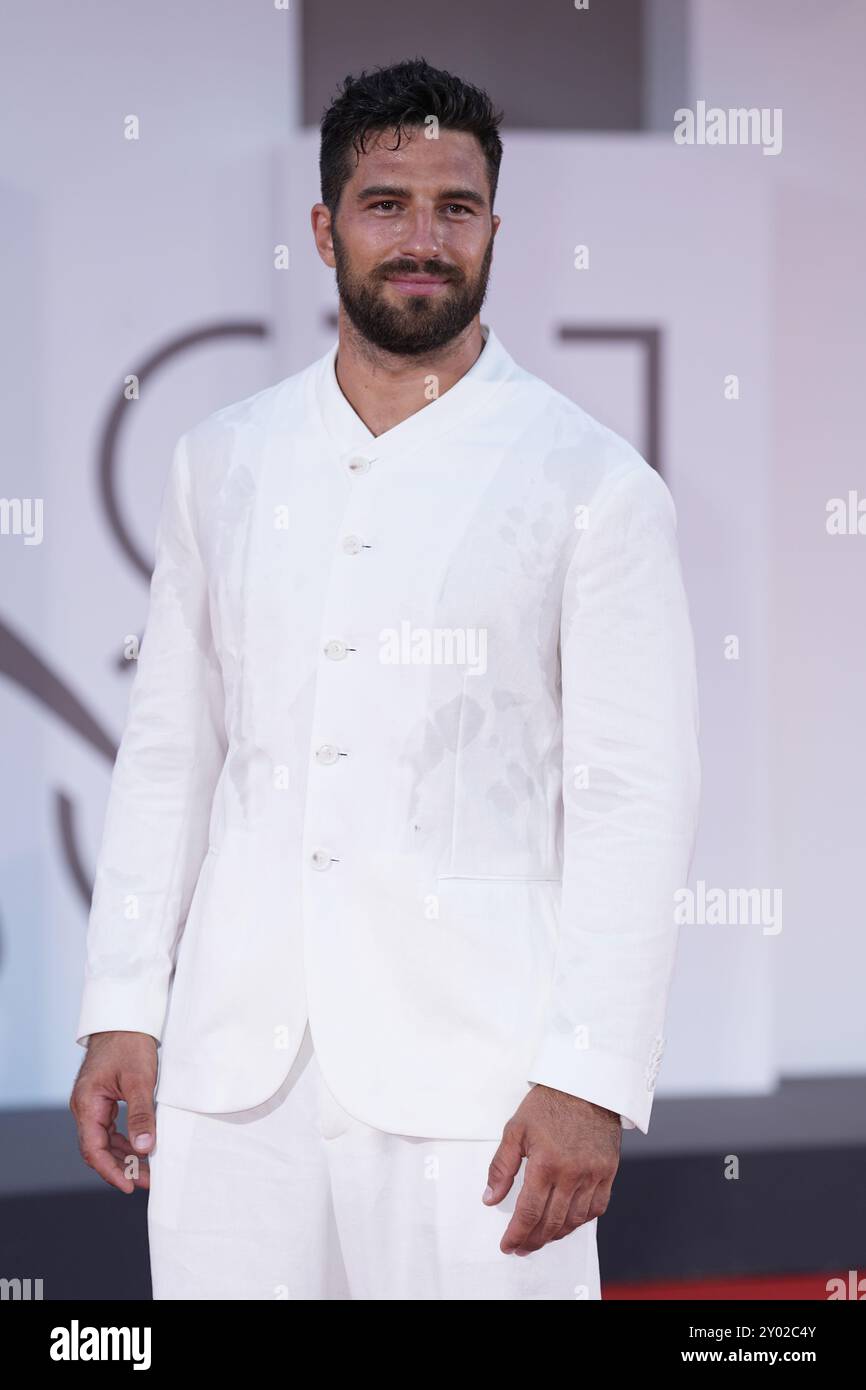 Venezia, Italia. 31st Aug, 2024. Alvise Rigo attends the Kineo Prize ...