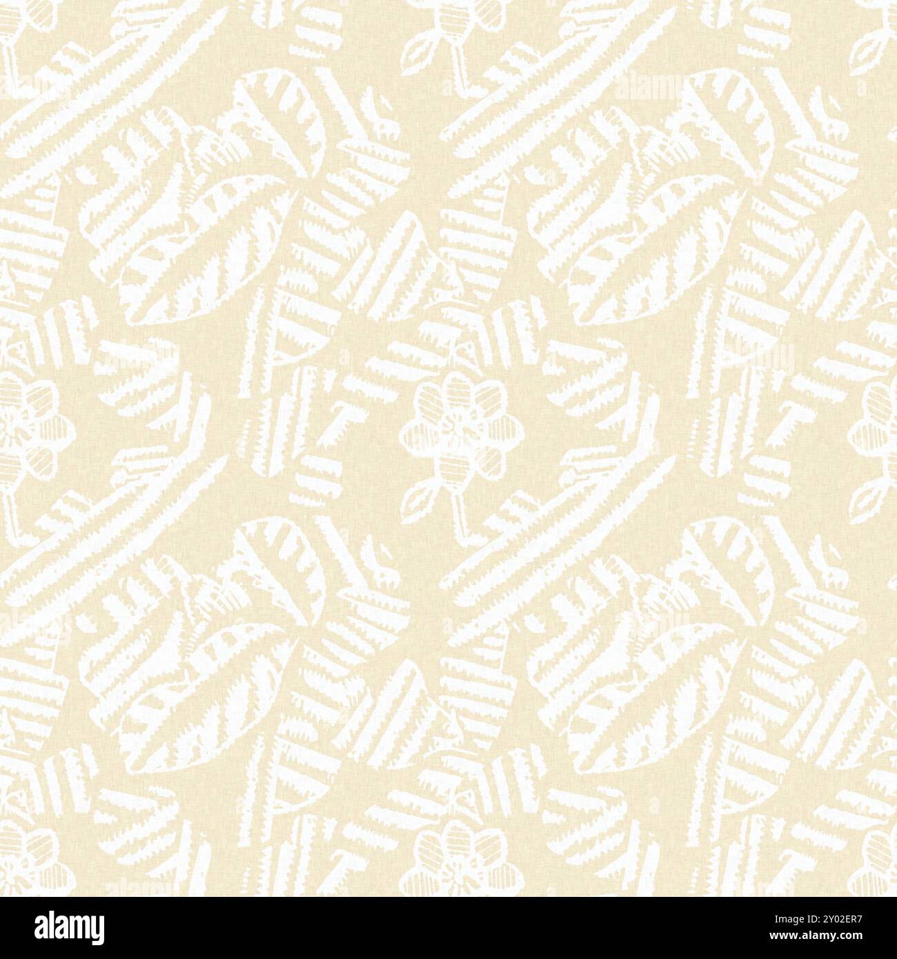 Modern white on cream lace effect wedding background texture. Soft ...