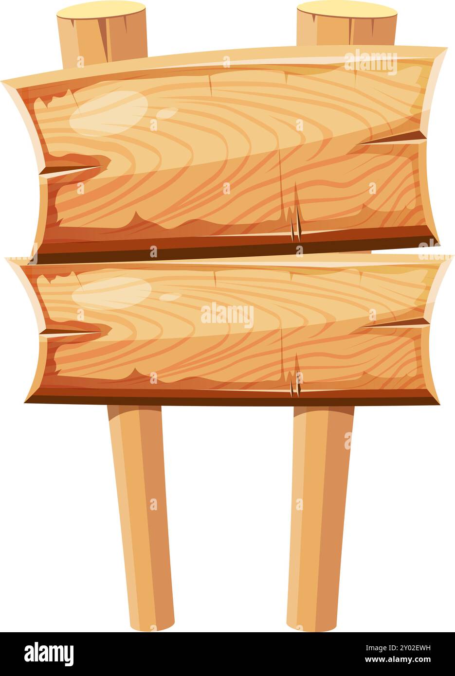 Cartoon signpost hi-res stock photography and images - Alamy