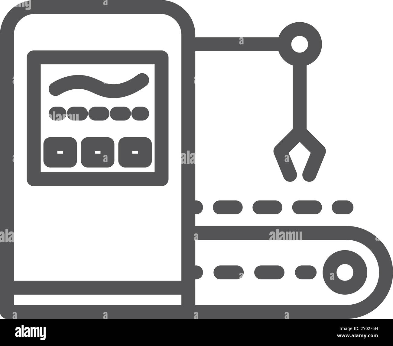 Factory worker line art Black and White Stock Photos & Images - Alamy