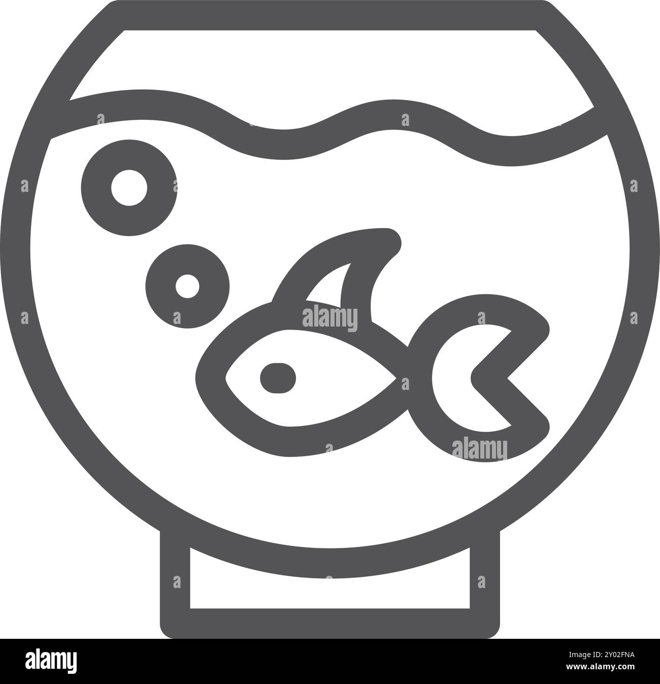 Gold fish aquarium Black and White Stock Photos & Images - Alamy