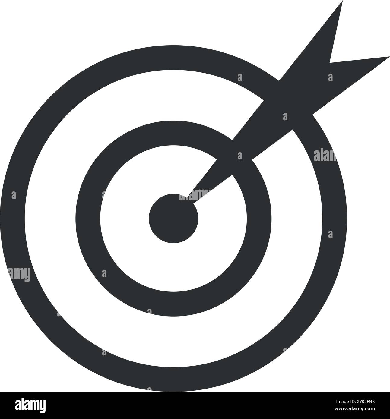 Goal icon Black and White Stock Photos & Images - Alamy