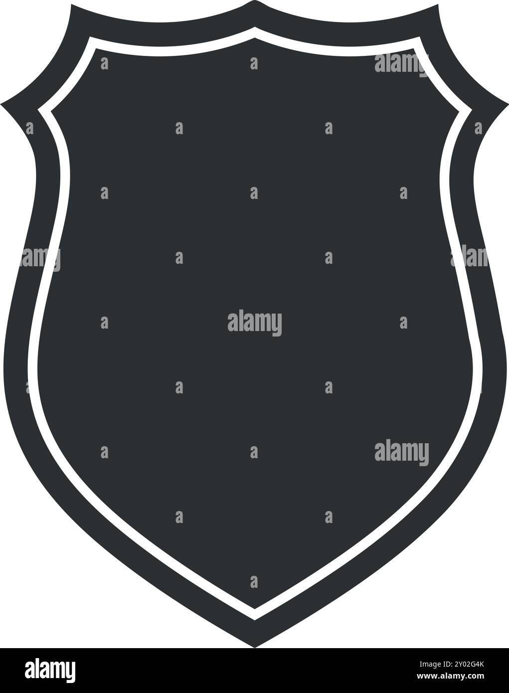 Protection icon. Black shield symbol. Defense sign Stock Vector Image ...
