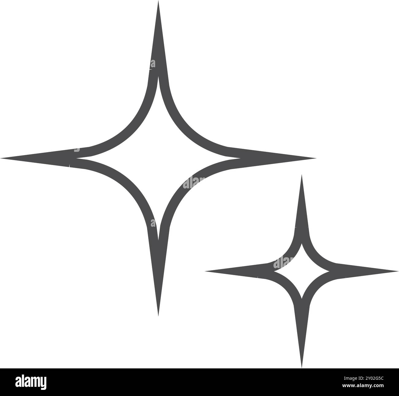 Star shine icon. Sparkles symbol. Twinkle light Stock Vector Image ...