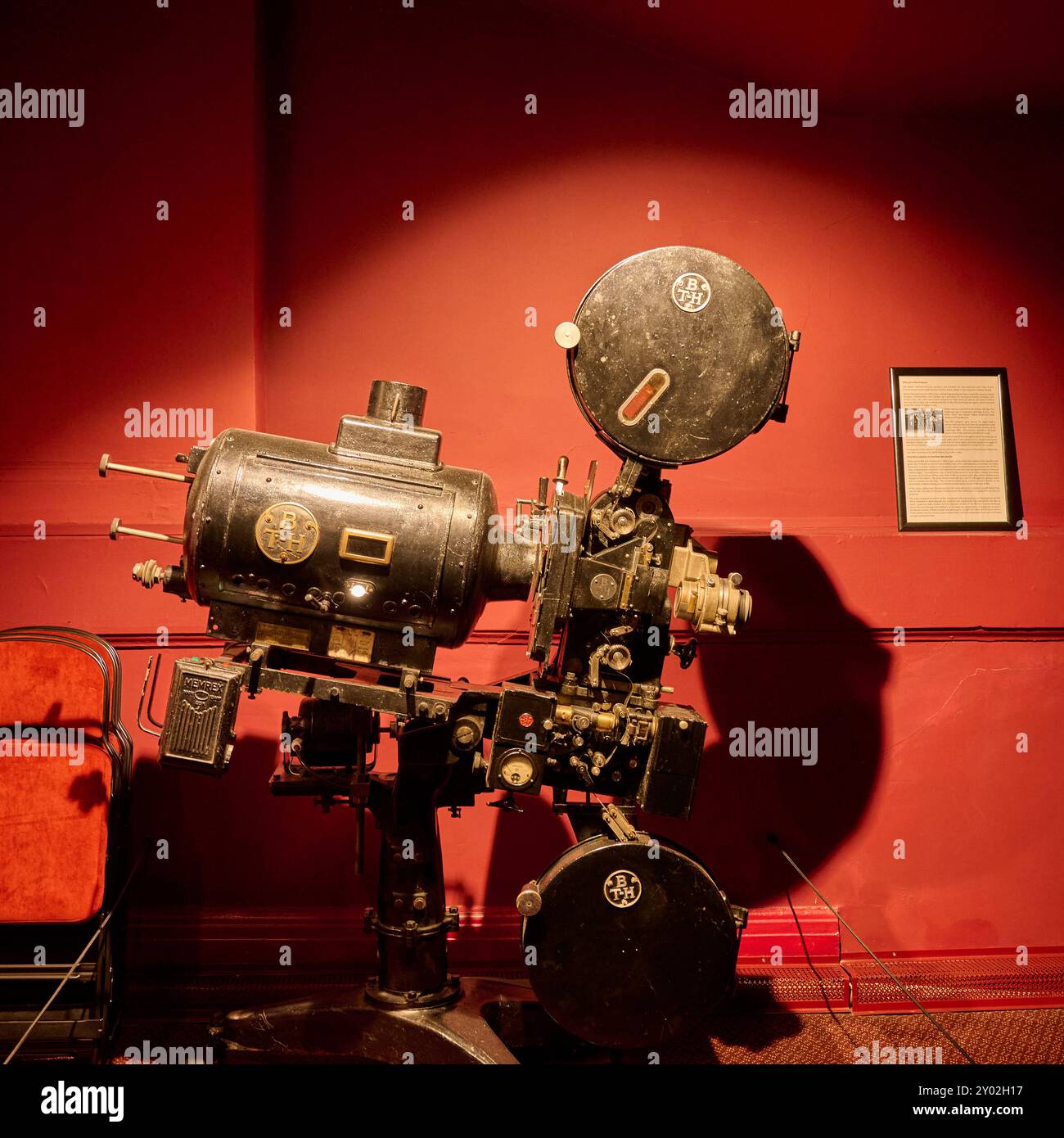 British Thomson Houston cine projector(BT-H) of the 1930s in the ...