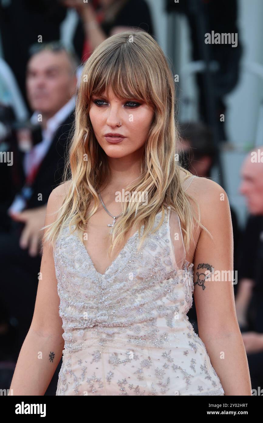 VENICE, ITALY - AUGUST 31: Victoria De Angelis attends the "Battlefield ...