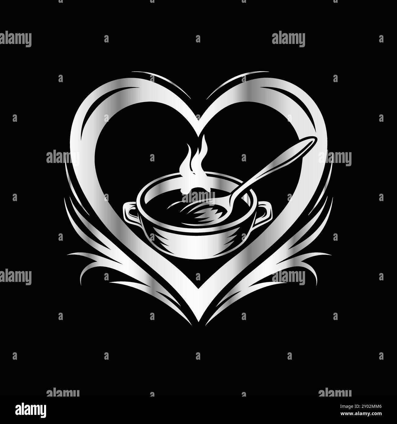 Cooking logos.Healthy. Food logo. Kitchen phrases. Home cook, chef ...