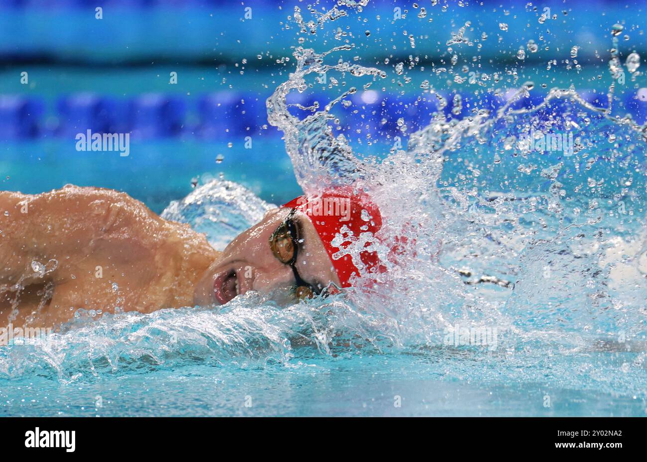 Ellard William of Great Britain competes during the Para Swimming Men's ...