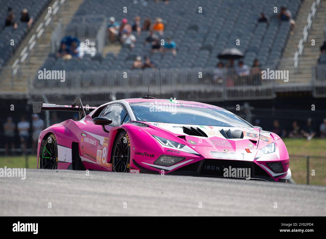 August 31, 2024: Sarah Bovy (85) Lamborghini Huracan LMGT3 Evo2 (Driver ...