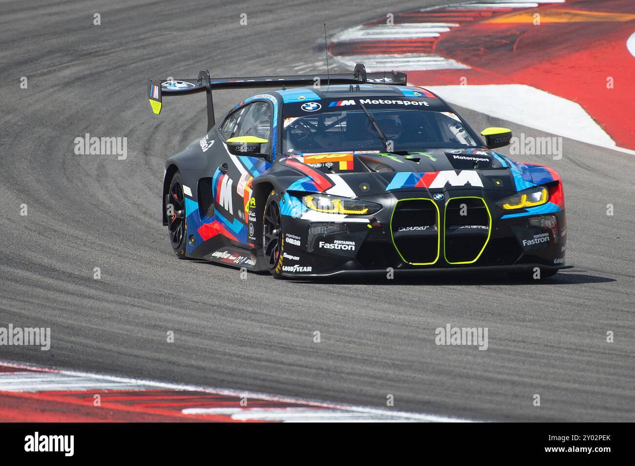 August 31, 2024: Ahmad Al Harthy (46) BMW M4 LMGT3 (Driver 1) with Team ...
