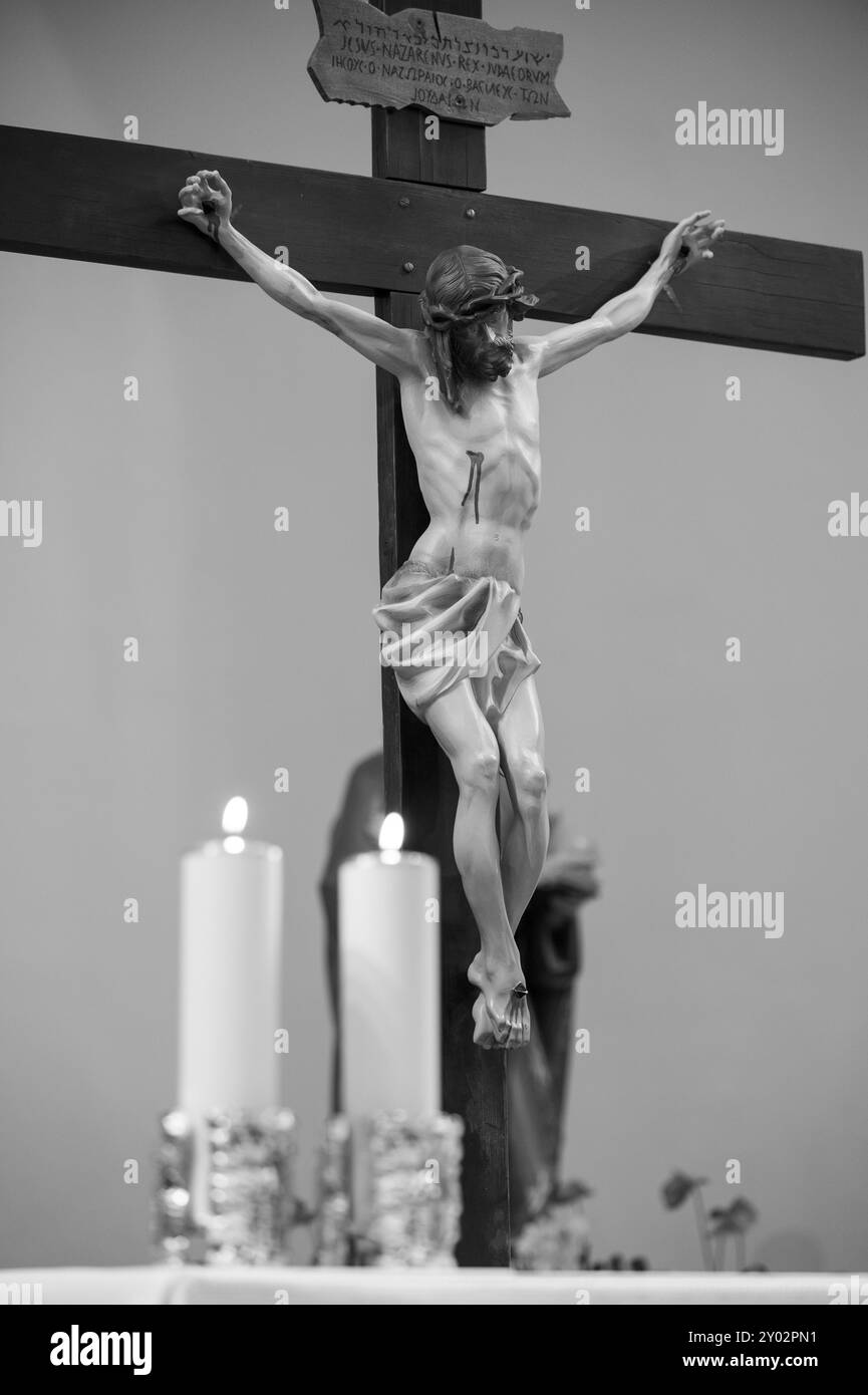 Veneration of the Holy Cross after Holy Mass in St James Church in ...