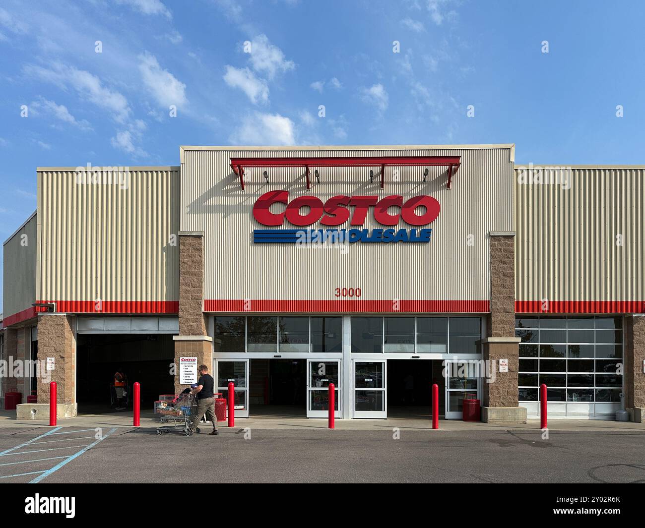 Costco Wholesale Store front entrance Stock Photo - Alamy